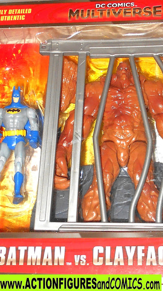 DC Universe multiverse BATMAN vs CLAYFACE arkham asylum moc mib ...