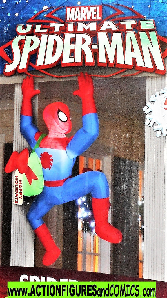 Marvel Ultimate Spider-man 5 FOOT Airblown inflatable christmas mib mo ...