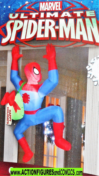 Marvel Ultimate Spider-man 5 FOOT Airblown inflatable christmas mib mo ...