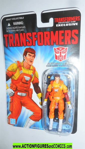 transformers RODIMUS PRIME only human gi joe 2016 collectors club moc ...