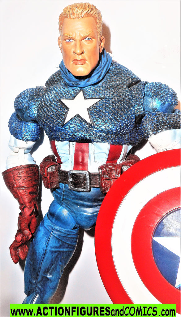 Marvel Icons CAPTAIN AMERICA 12 inch legends 2006 toybiz universe ...