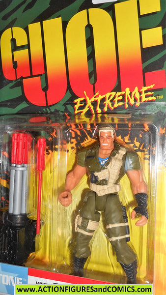 Gi joe LT STONE 1995 gijoe extreme hasbro toy figure g i moc ...