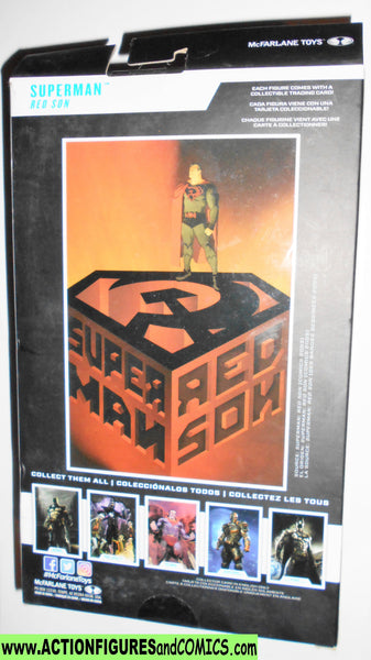 Dc Multiverse Superman Red Son Mcfarlane Universe Moc Mib