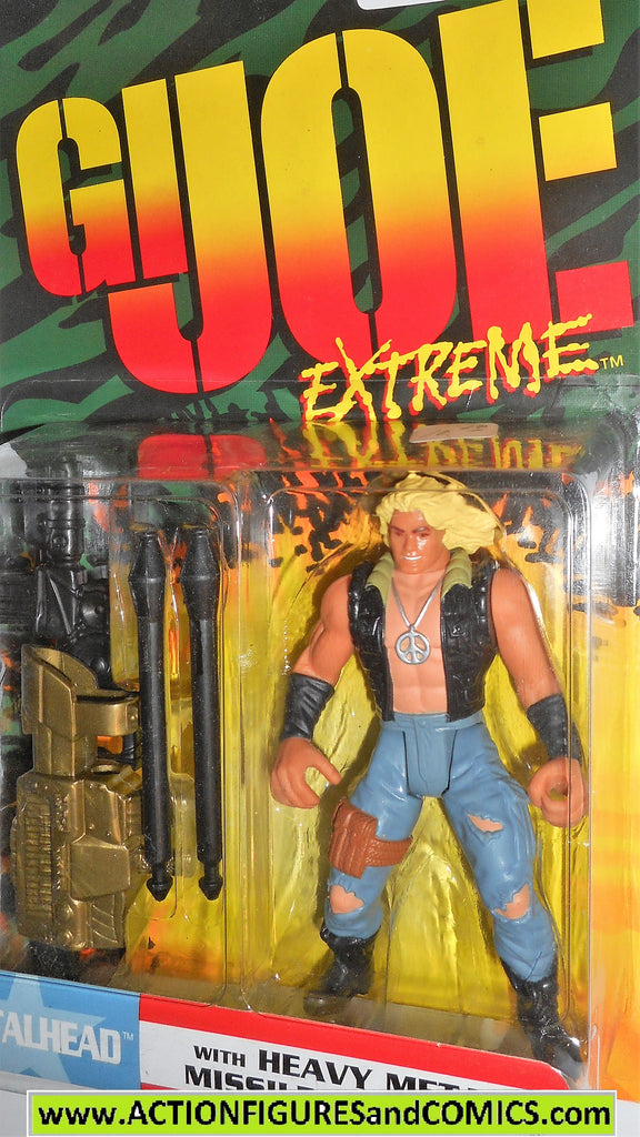 Gi joe METALHEAD 1995 gijoe extreme hasbro toy figure g i moc ...