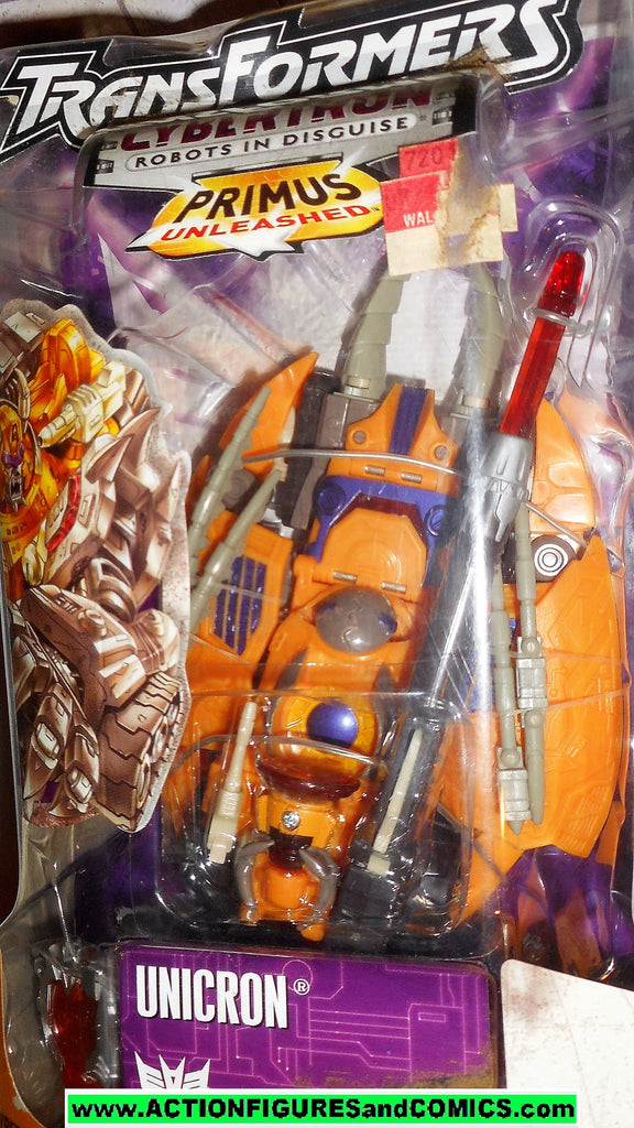 transformers Cybertron UNICRON 2006 tank hasbro action figures moc ...