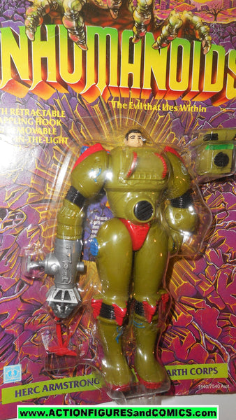Inhumanoids HERC ARMSTRONG 1986 hasbro toys action figure 1985 1987 mo ...
