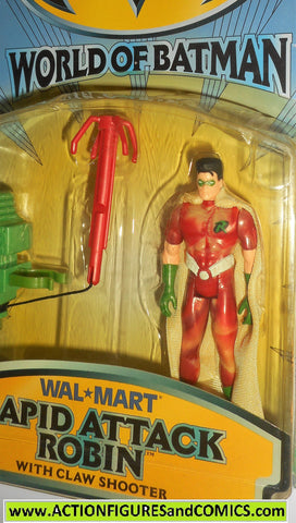 BATMAN world of RAPID ATTACK ROBIN 1999 walmart hasbro moc 000 ...