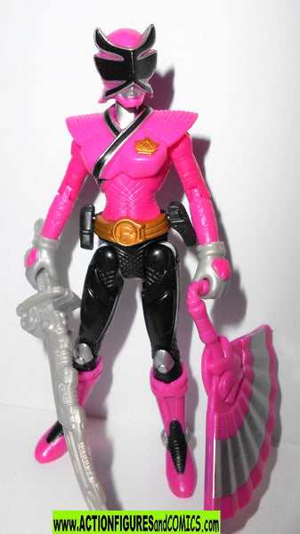 Power Rangers PINK RANGER Mega Samurai 4 inch 2010 bandai ...