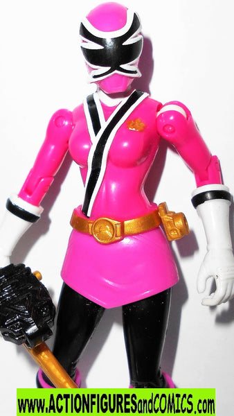 Power Rangers PINK RANGER Samurai 4 inch 2010 bandai fig ...
