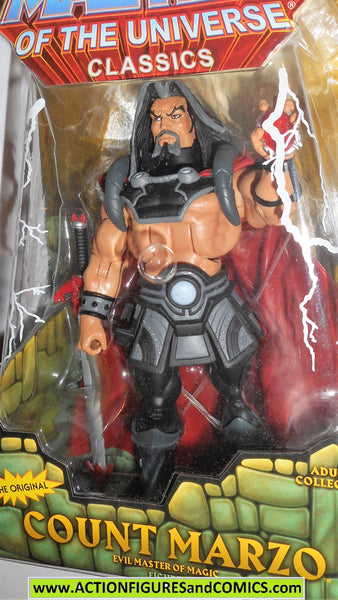 Masters of the Universe COUNT MARZO Classics he-man motu action figure ...