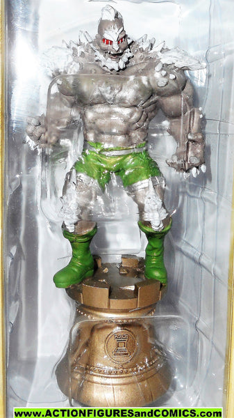 DC Eaglemoss chess DOOMSDAY superman 55 Black rook dc universe ...