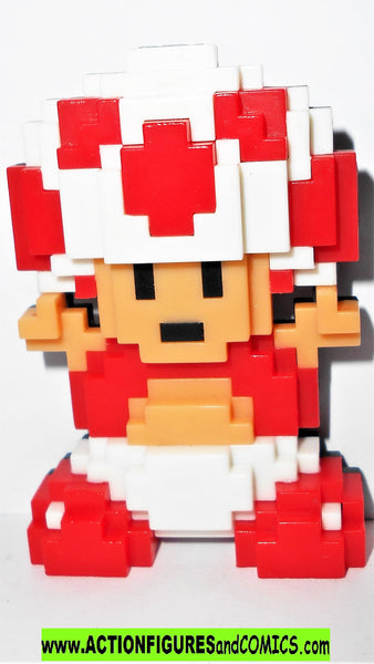 World of Nintendo TOAD 8 Bit 2.5 inch 2015 jakks pacific ...