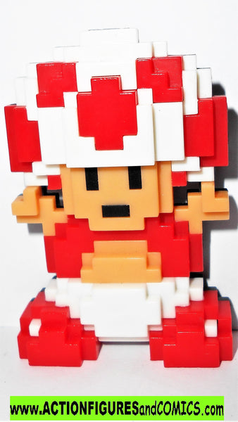 World of Nintendo TOAD 8 Bit 2.5 inch 2015 jakks pacific ...