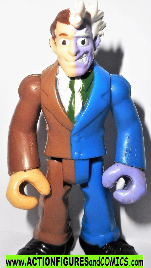 DC imaginext TWO FACE batman fisher price justice league super friends ...