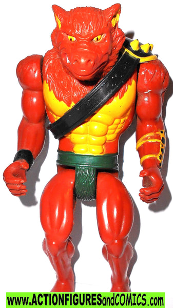 Thundercats JACKALMAN 1985 Vintage LJN jackal man w belt ...