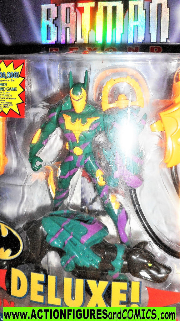 batman beyond NEON CAMO Batman & ACE BAT HOUND dc universe moc 012 ...