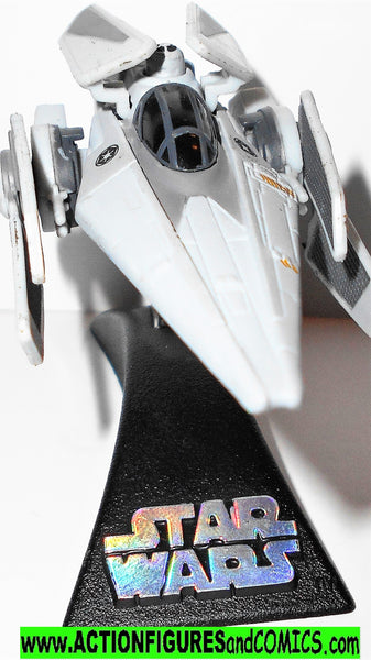 star wars titanium V-WING Starfighter 2006 complete ...