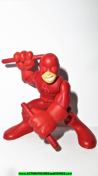 Marvel Super Hero Squad DAREDEVIL 2008 series 8 all red universe ...