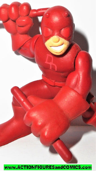 Marvel Super Hero Squad DAREDEVIL 2008 series 8 all red universe ...