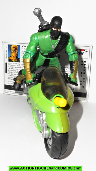 gi joe KAMAKURA NINJA LIGHTNING CYCLE 2004 valor vs venom vvv motorcyc ...