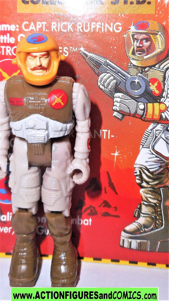 Starcom RAIL GUNNER RICK RUFFING 1986 Coleco gi joe w file card ...