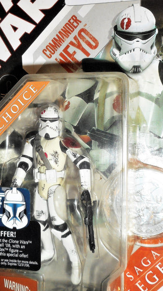 star wars action figures COMMANDER NEYO 30th anniversary saga coin moc ...