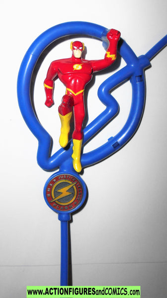 justice league unlimited FLASH STRAW Subway restaurant dc universe ...