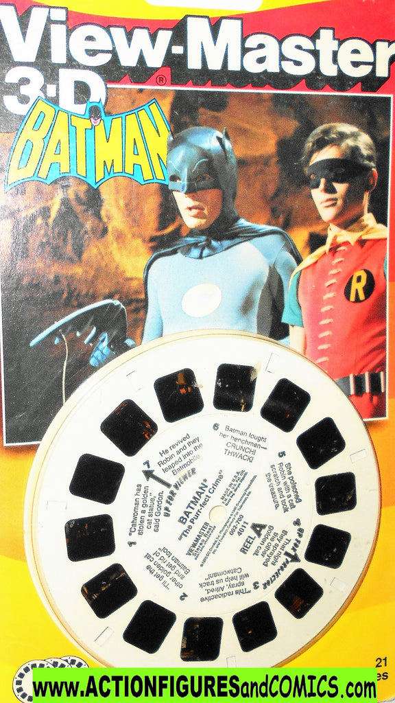 View-Master 1990 BATMAN 66 1966 classic tv series vintage moc ...