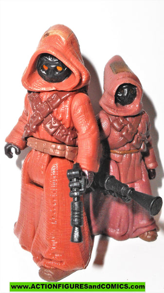 star wars action figures JAWAS jawa 2 pack power of the force ...