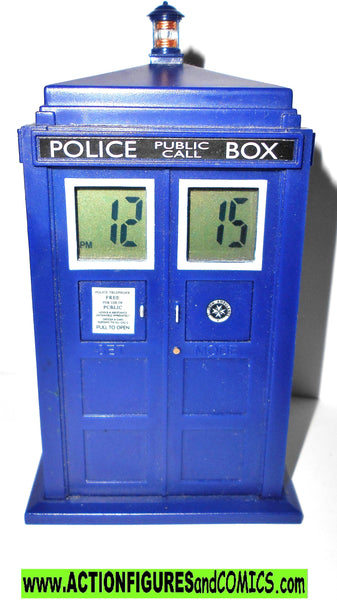 doctor who action figures TARDIS CLOCK alarm projection 2009 ...