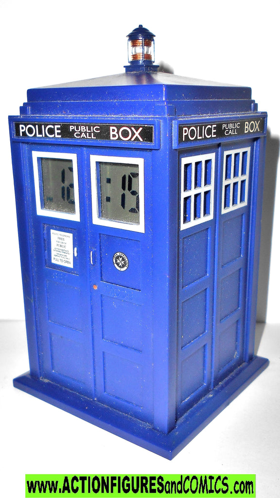 doctor who action figures TARDIS CLOCK alarm projection 2009 ...