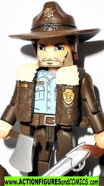minimates RICK GRIMES officer 2012 walking dead amc tv show tru ...