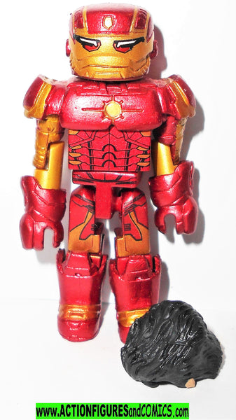 IRON MAN red yellow classic minimates action figure toy ...