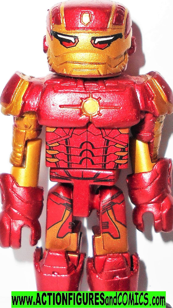 IRON MAN red yellow classic minimates action figure toy ...
