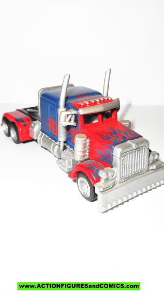 Transformers Titanium OPTIMUS PRIME tractor trailer semi vehicle ...