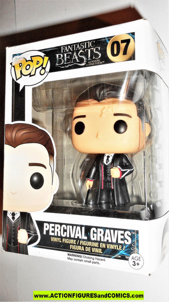 Funko Pop Harry Potter PERCIVAL GRAVES 07 vinyl figures moc mib ...