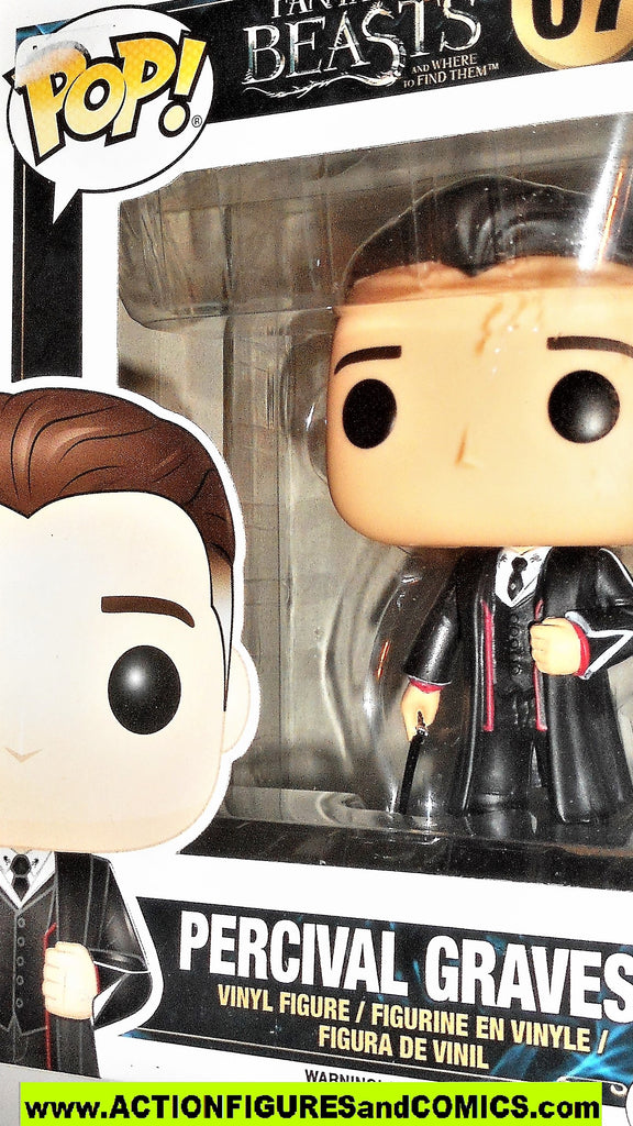 Funko Pop Harry Potter PERCIVAL GRAVES 07 vinyl figures moc mib ...