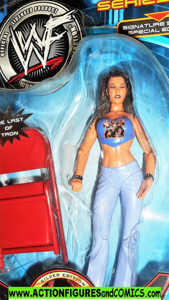 Wrestling WWE action figures LITA signature series 13 divas diva wwf j ...
