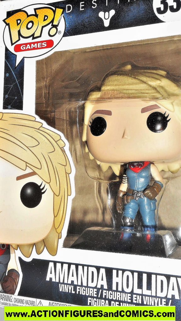 Funko Pop AMANDA HOLLIDAY Destiny vinyl moc mib – ActionFiguresandComics