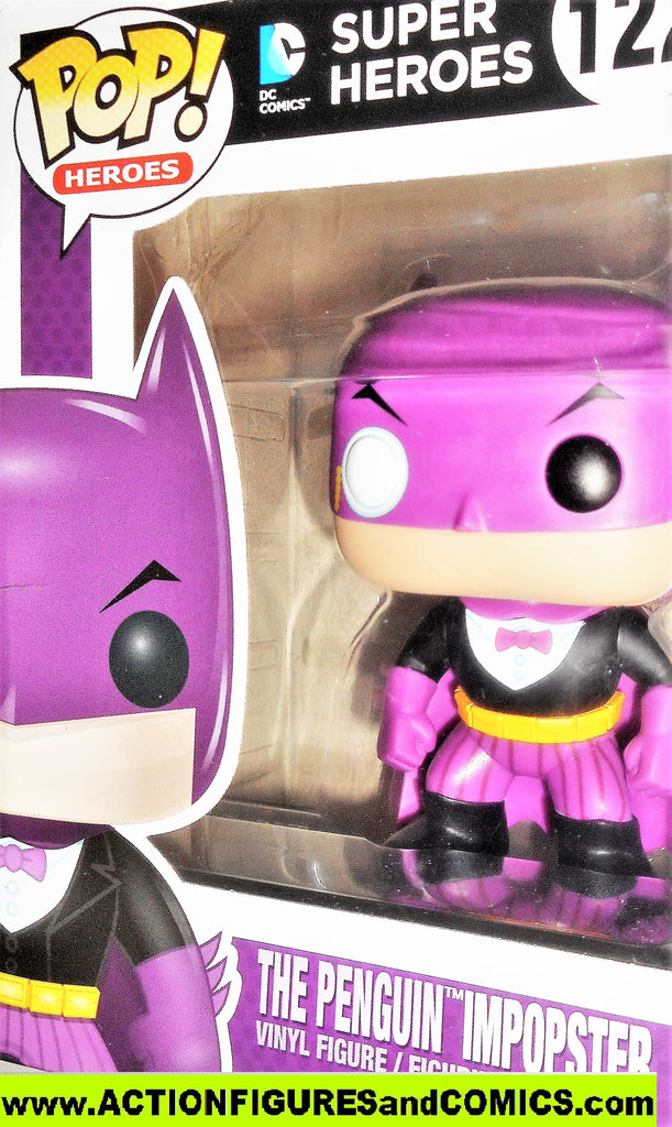 Funko Pop dc universe PENGUIN imposter batman pink mib moc ...