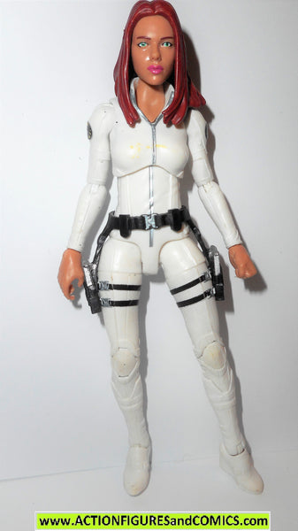 marvel legends BLACK WIDOW white shield agent suit uniform custom ...