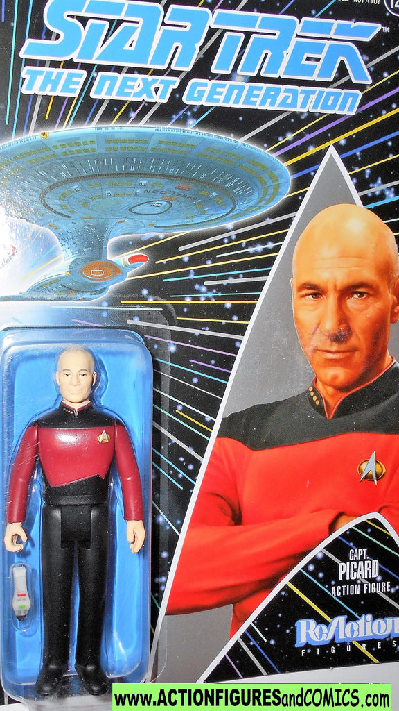 Reaction figures Star trek CAPTAIN PICARD 2021 TNG action moc ...