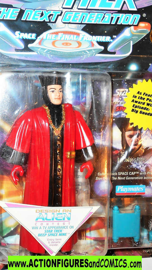 Star Trek Q JUDGES ROBE tng playmates toys action figures moc next gen ...