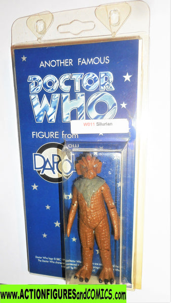 doctor who action figures SILURIAN vintage 1996 DAPOL card 3 dr moc ...