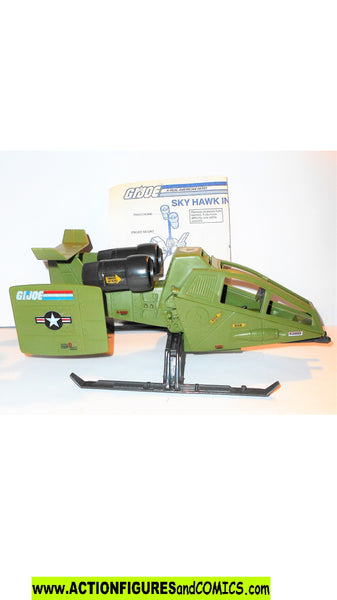 gi joe SKY HAWK 1984 vintage skyhawk near complete minus missiles ...