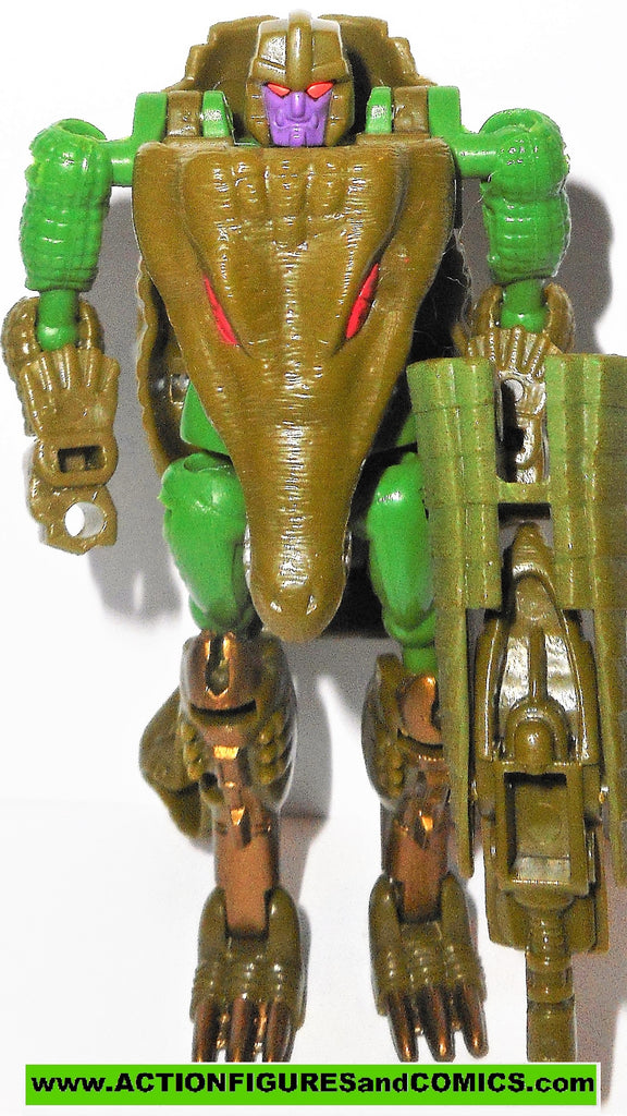 Transformers beast wars MEGATRON alligator crocodile 1996 complete cro ...