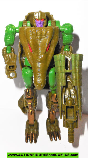 Transformers beast wars MEGATRON alligator crocodile 1996 complete cro ...