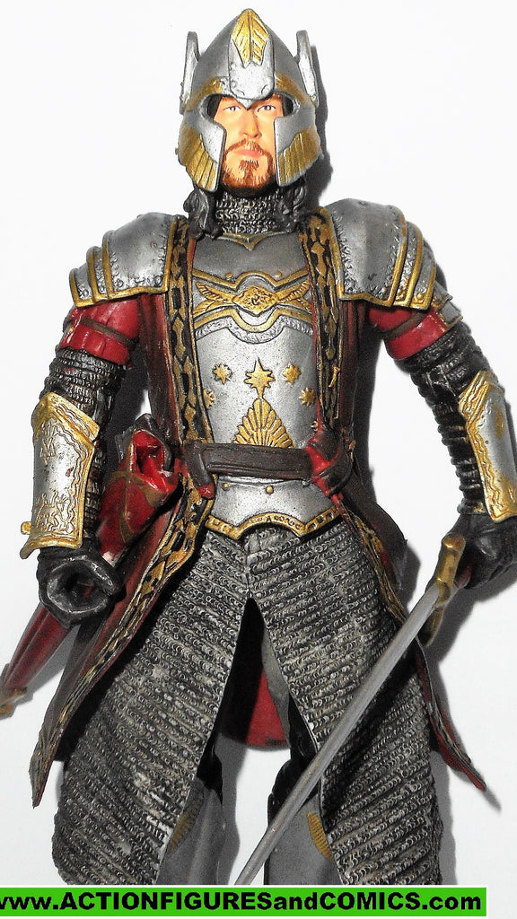 Lord of the Rings PRINCE ISILDUR 2005 toybiz COMPLETE lotr action figu ...