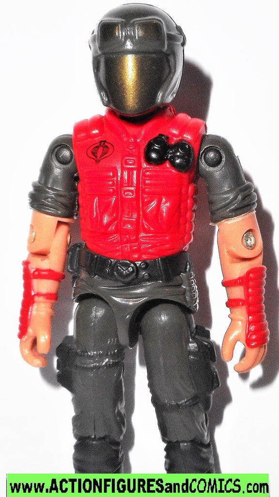 gi joe VIPER 2003 Cobra venom cycle crimson repaint complete spytroops ...