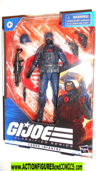 gi joe COBRA SOLDIER 6 inch classified trooper gijoe mib moc ...